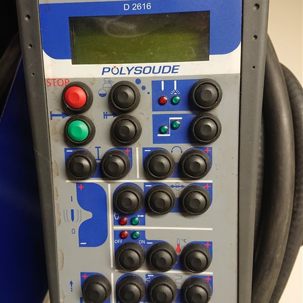 Polysoude P6 Orbital with TS 8/75 tube-to-tubesheet welding head